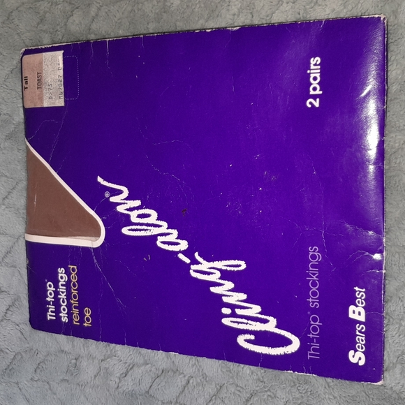 Sears | Accessories | Vintage 98s Era Sears Cling Alon Thigh High Ultra ...